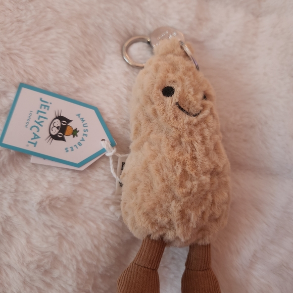 Jellycat | Toys | Jellycat Peanut Keychain | Poshmark